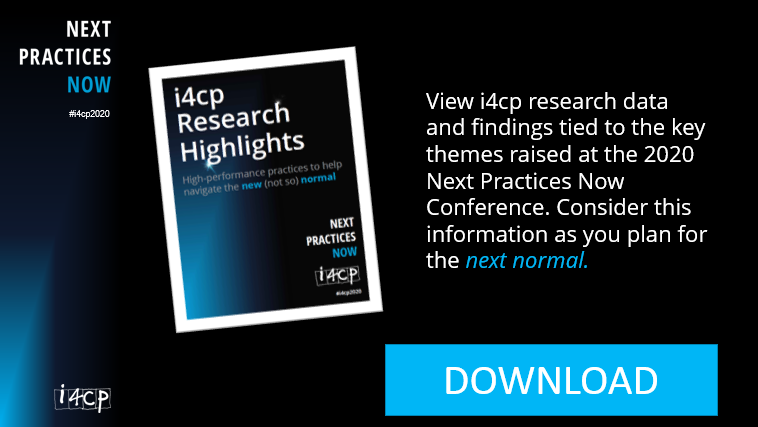 The i4cp 2021 Next Practices Now Conference - The #1 Event for HR Leaders