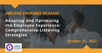 Employee Experience Exchange - Upcoming Meetings