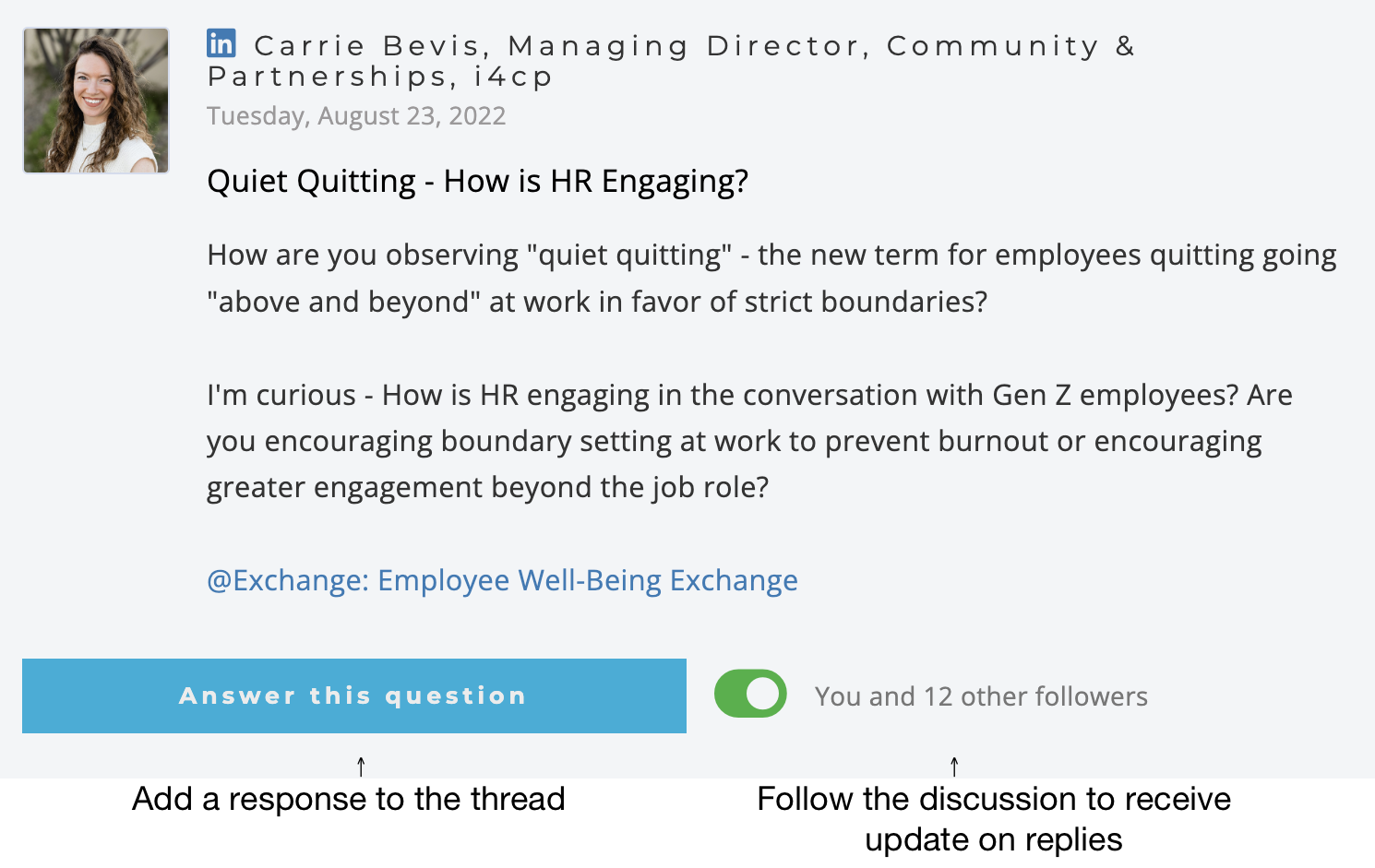 i4cp Expert Network - Starter Guide